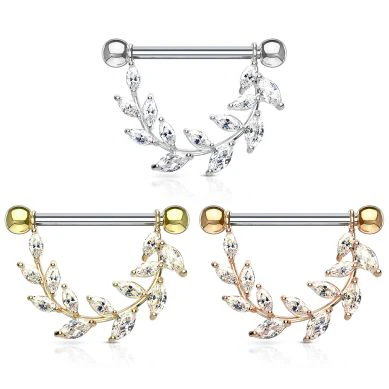 Gioielli per Piercing ai Capezzoli - Osa con un Piercing