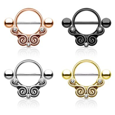 Gioielli per Piercing ai Capezzoli - Osa con un Piercing